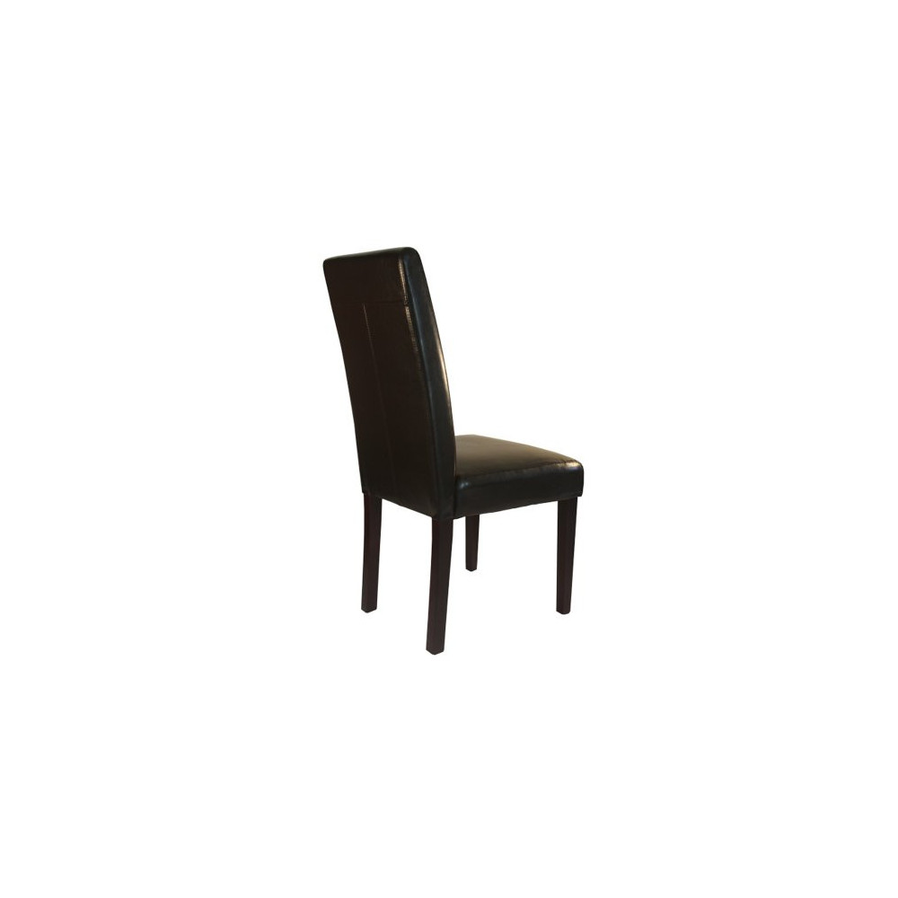 Monsoon Pacific Villa Faux Leather Dining Chairs, Brown, Set of 2 ...