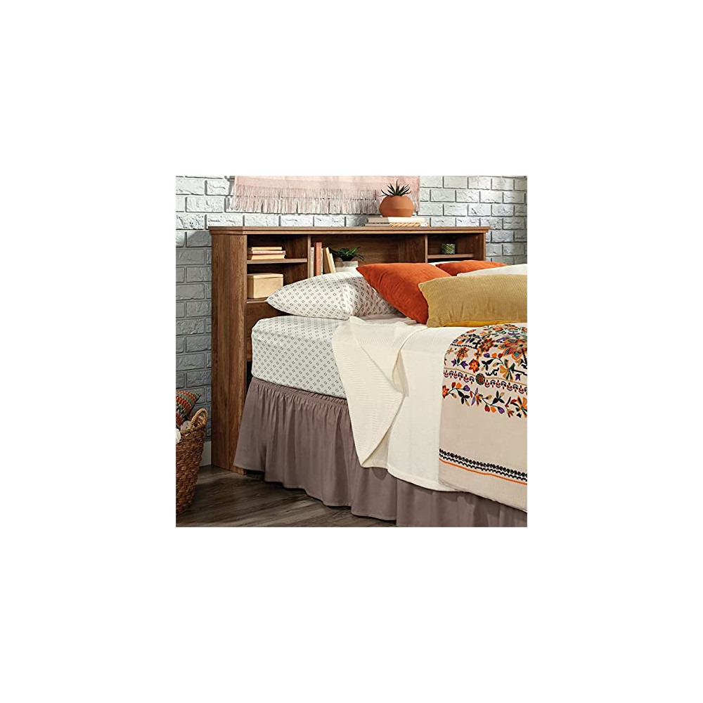 Sauder River Ranch Wooden Full-Queen Bookcase Headboard in | Universe ...