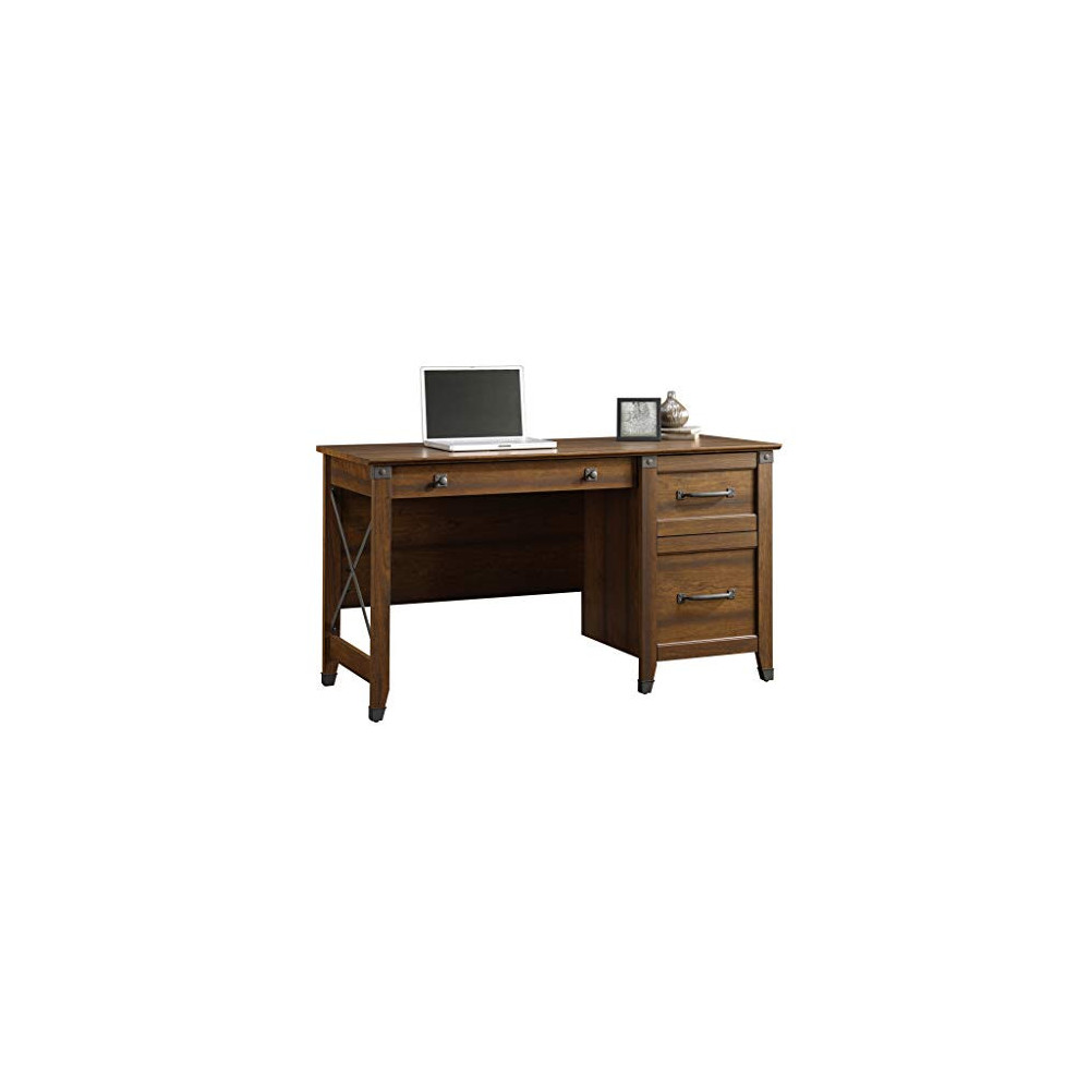 Sauder Carson Forge Desk, Washington Cherry finish | Universe Furniture